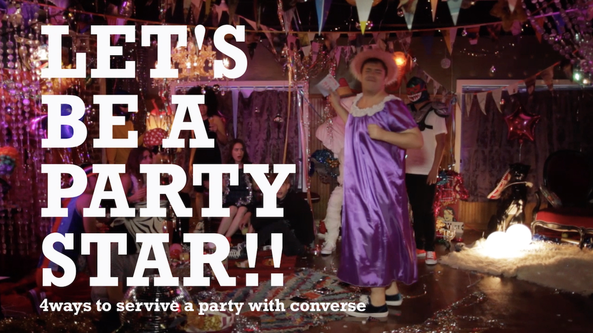 CONVERSE 「HOW TO ENJOY PARTY」 - WORK | 株式会社サンク・アール（cinq-art）